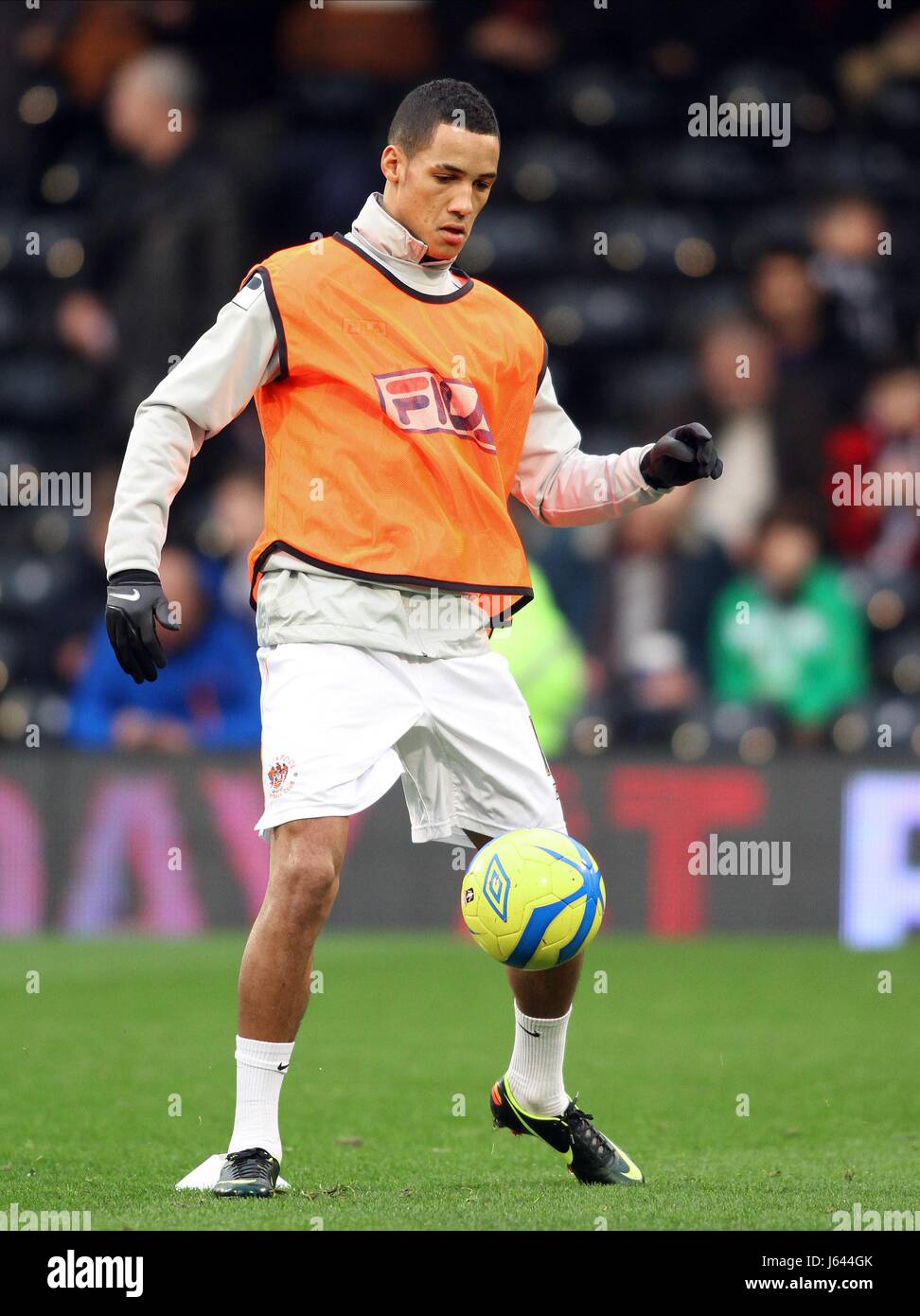 TOM INCE BLACKPOOL FC LONDON ENGLAND UK 05 January 2013 Stock Photo - Alamy