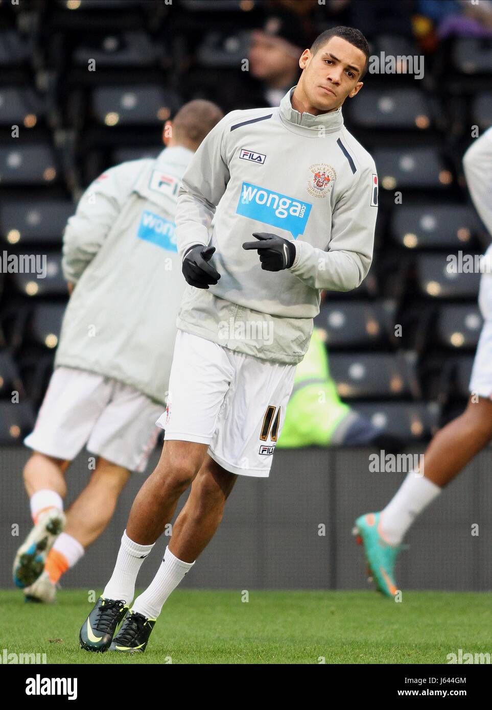 TOM INCE BLACKPOOL FC LONDON ENGLAND UK 05 January 2013 Stock Photo - Alamy