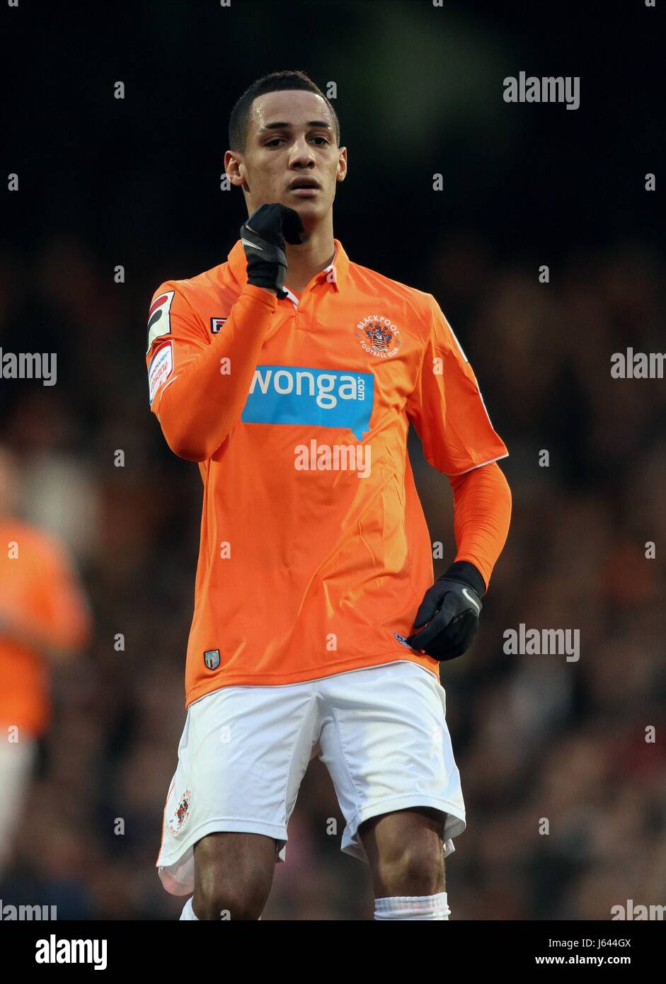 TOM INCE BLACKPOOL FC LONDON ENGLAND UK 05 January 2013 Stock Photo - Alamy