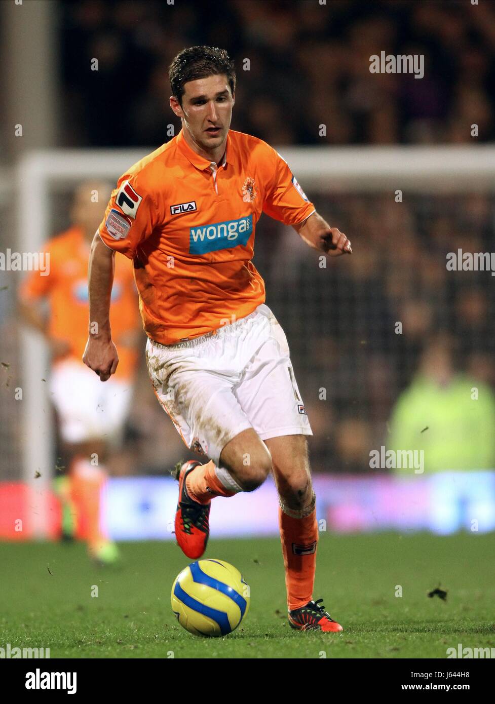 CHRIS BASHAM BLACKPOOL FC LONDON ENGLAND UK 05 January 2013 Stock Photo ...