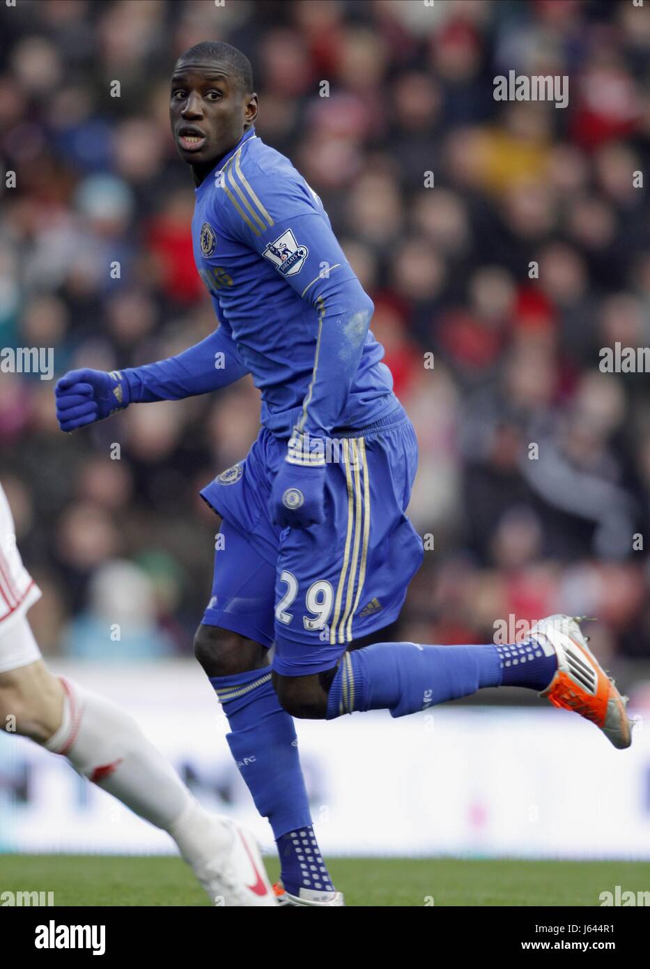 DEMBA BA CHELSEA FC THE BRITANNIA STADIUM STOKE-ON-TRENT ENGLAND 12 ...