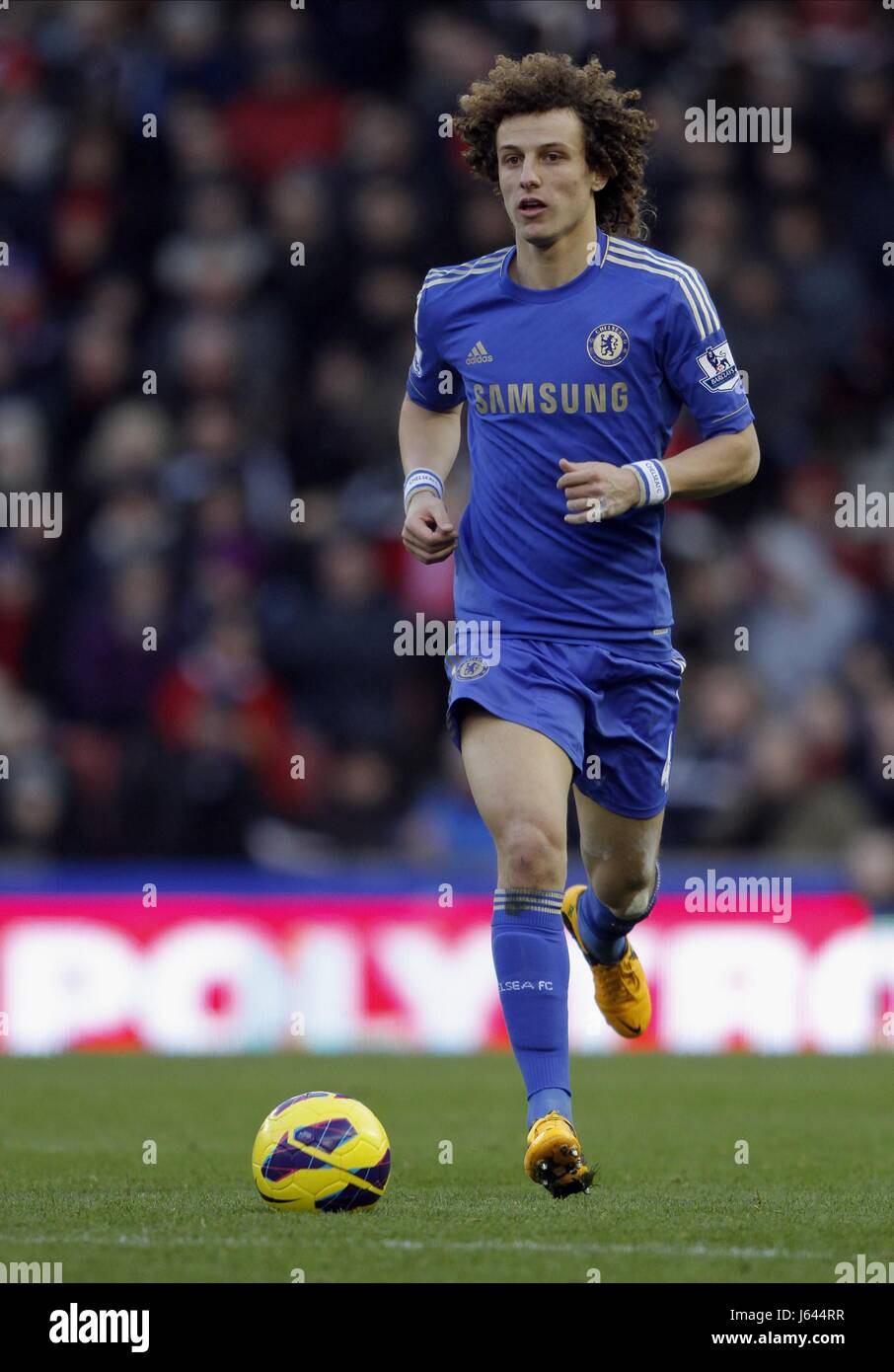 DAVID LUIZ CHELSEA FC THE BRITANNIA STADIUM STOKE-ON-TRENT ENGLAND 12 ...