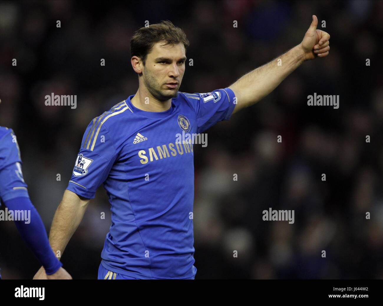 BRANISLAV IVANOVIC CHELSEA FC THE BRITANNIA STADIUM STOKE-ON-TRENT ...