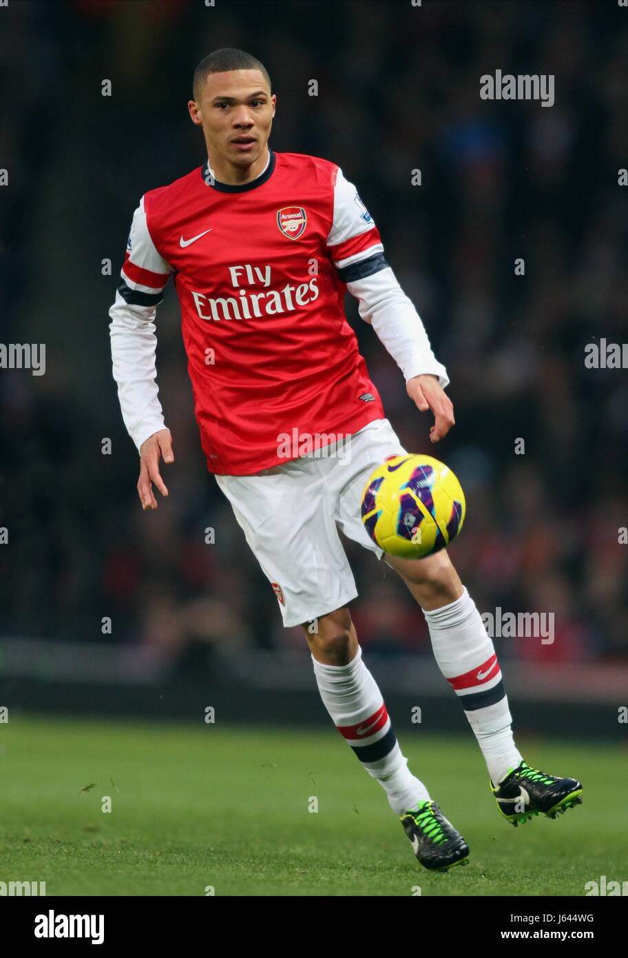 KIERAN GIBBS ARSENAL FC LONDON ENGLAND UK 13 January 2013 Stock Photo ...