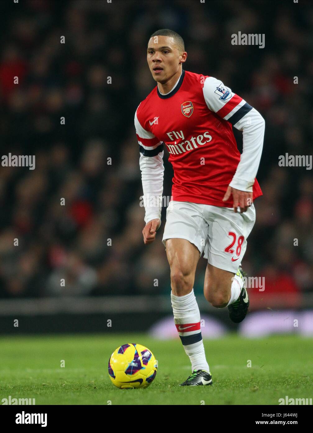 KIERAN GIBBS ARSENAL FC LONDON ENGLAND UK 13 January 2013 Stock Photo ...