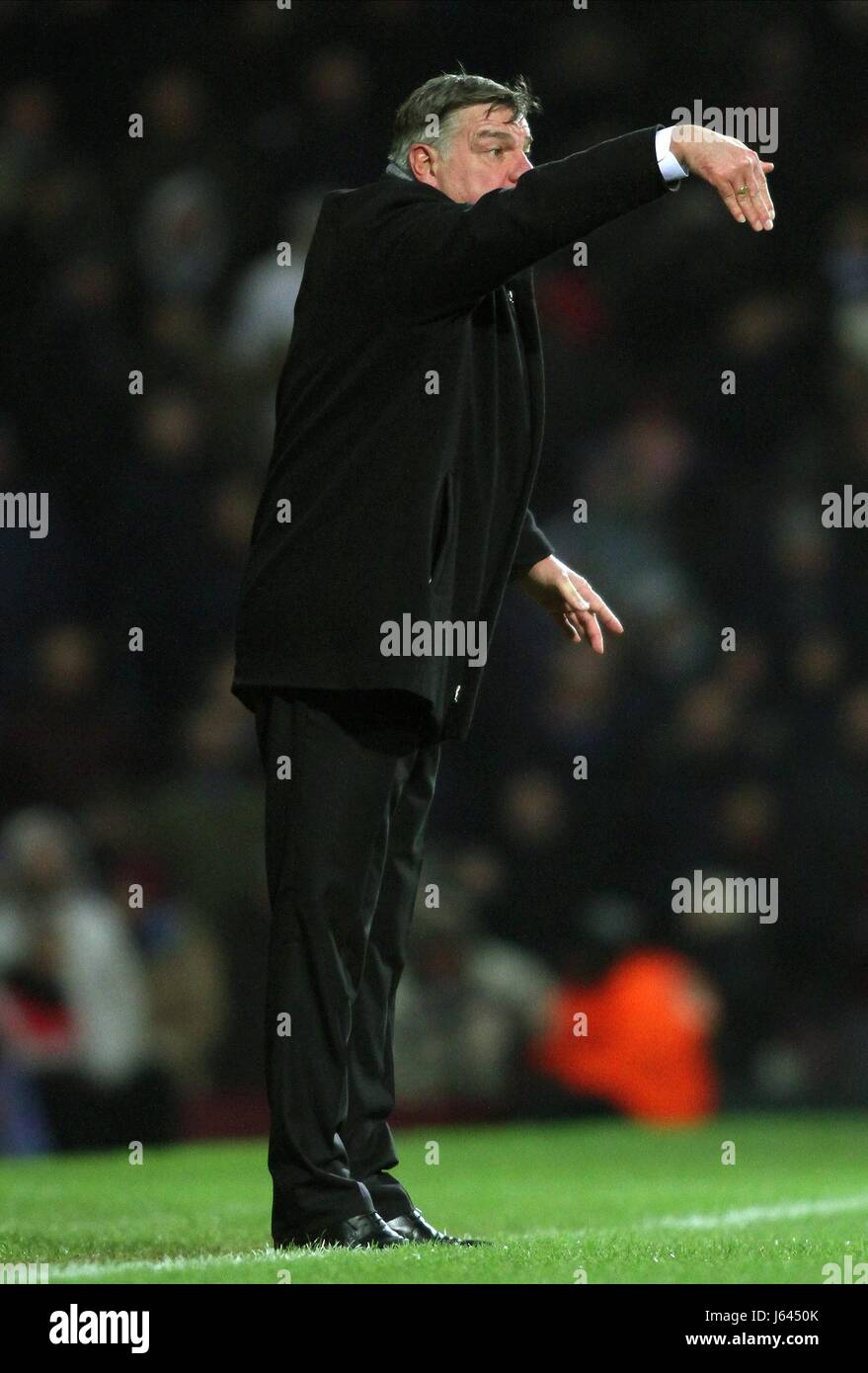 SAM ALLARDYCE WEST HAM UNITED V QUEENS PARK LONDON ENGLAND UK 19 ...