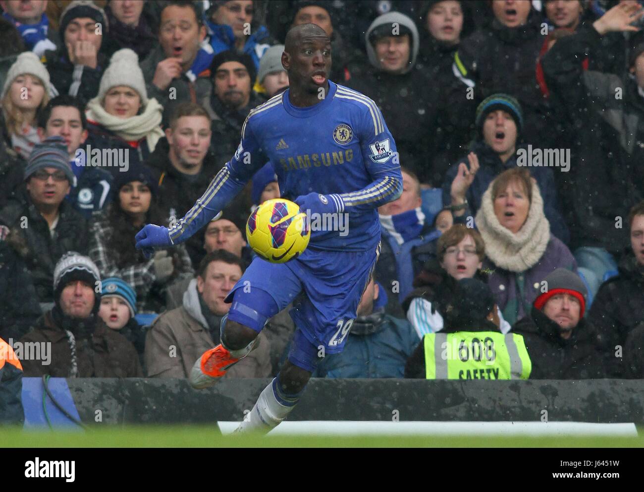 DEMBA BA CHELSEA V ARSENAL LONDON ENGLAND UK 20 January 2013 Stock ...