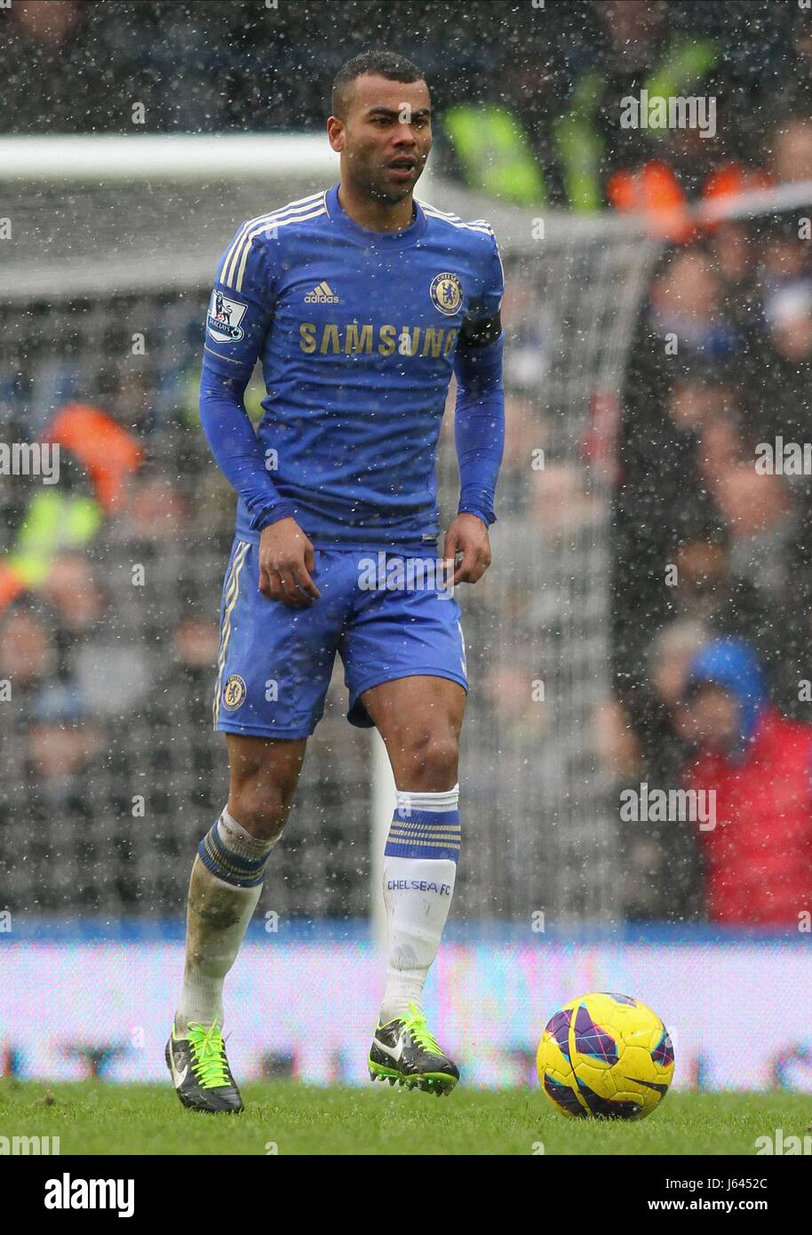 ASHLEY COLE CHELSEA V ARSENAL LONDON ENGLAND UK 20 January 2013 Stock ...