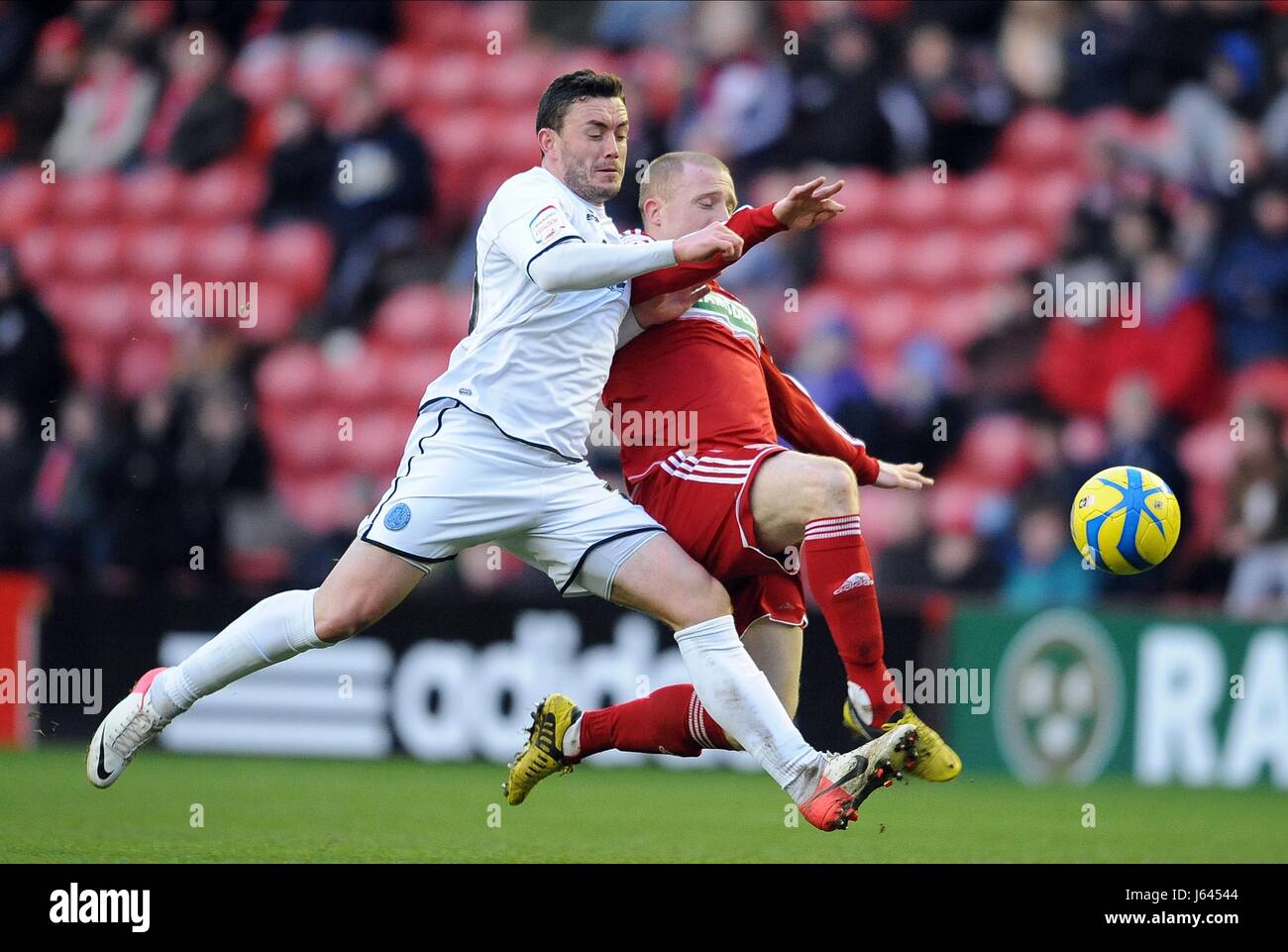 CRAIG REID & NICKY BAILEY MIDDLESBROUGH V ALDERSHOT TOWN RIVERSIDE ...