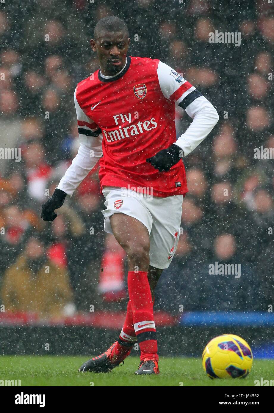 ABOU DIABY ARSENAL FC LONDON ENGLAND UK 20 January 2013 Stock Photo - Alamy