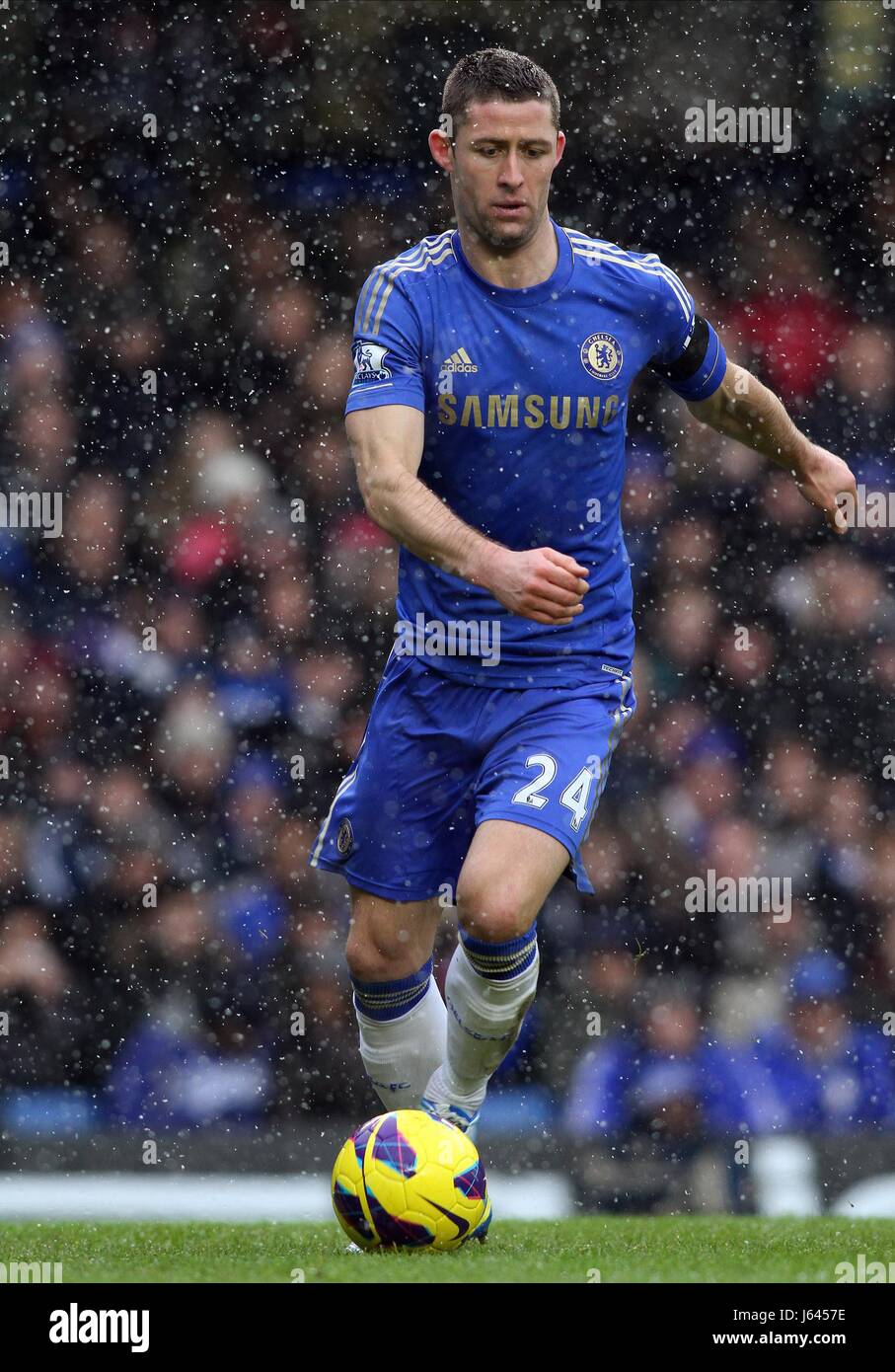 GARY CAHILL CHELSEA FC LONDON ENGLAND UK 20 January 2013 Stock Photo ...