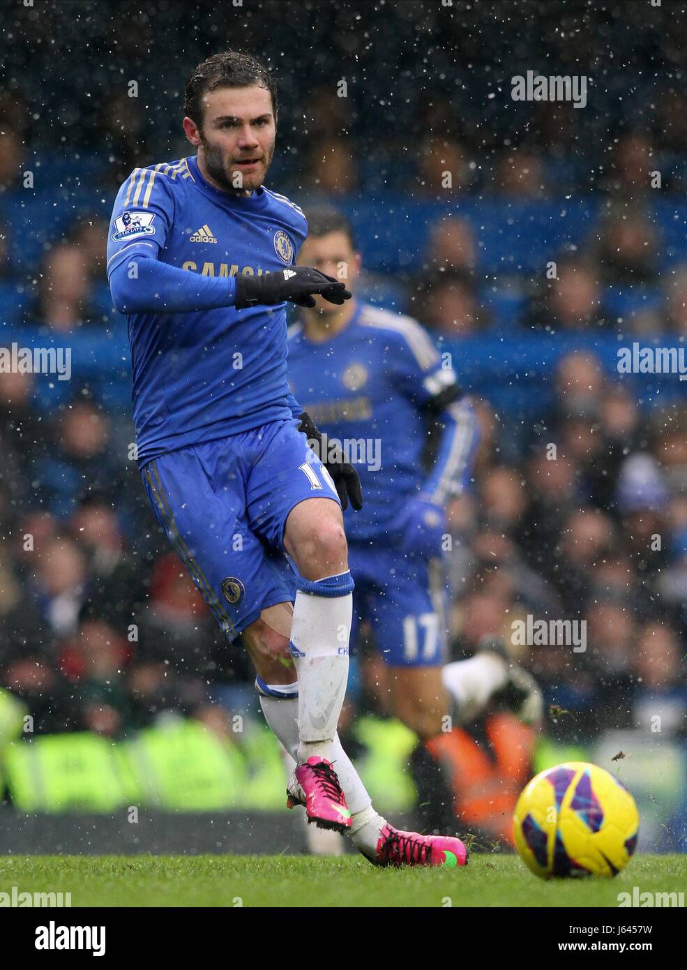 JUAN MATA CHELSEA FC LONDON ENGLAND UK 20 January 2013 Stock Photo - Alamy