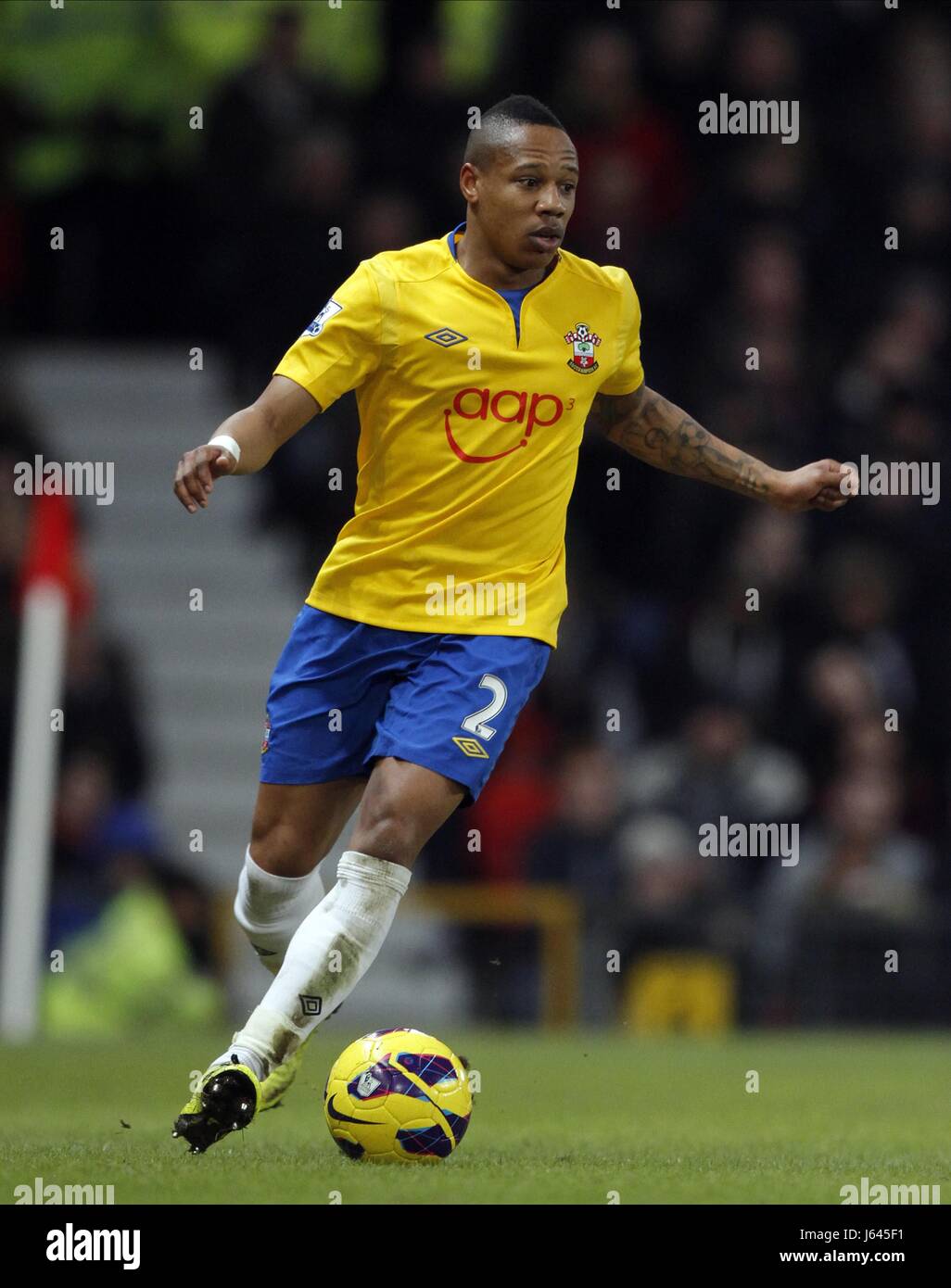 NATHANIEL CLYNE SOUTHAMPTON FC OLD TRAFFORD MANCHESTER ENGLAND 30 ...