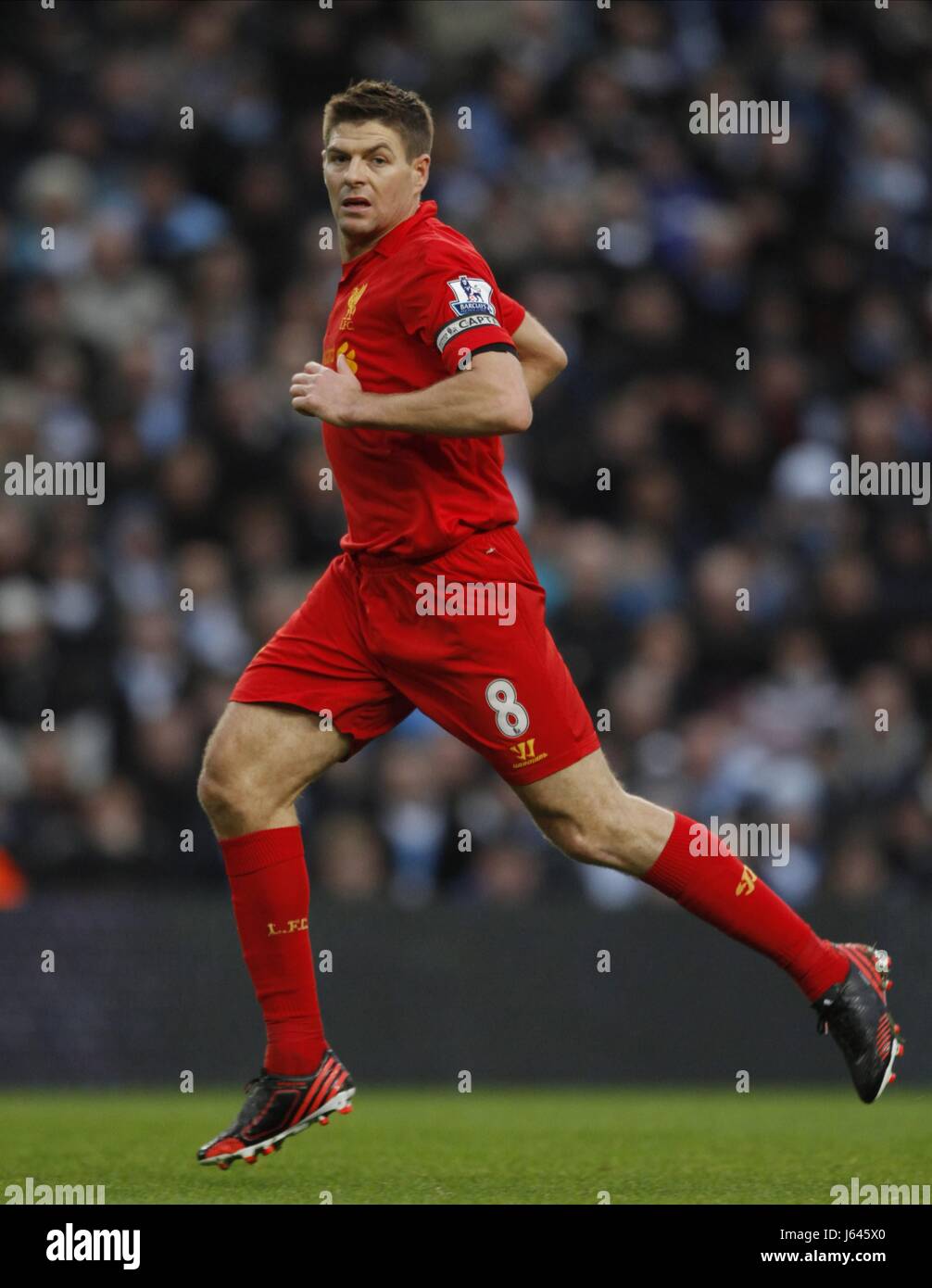 STEVEN GERRARD, LIVERPOOL FC, MANCHESTER CITY V LIVERPOOL FC, BARCLAYS ...