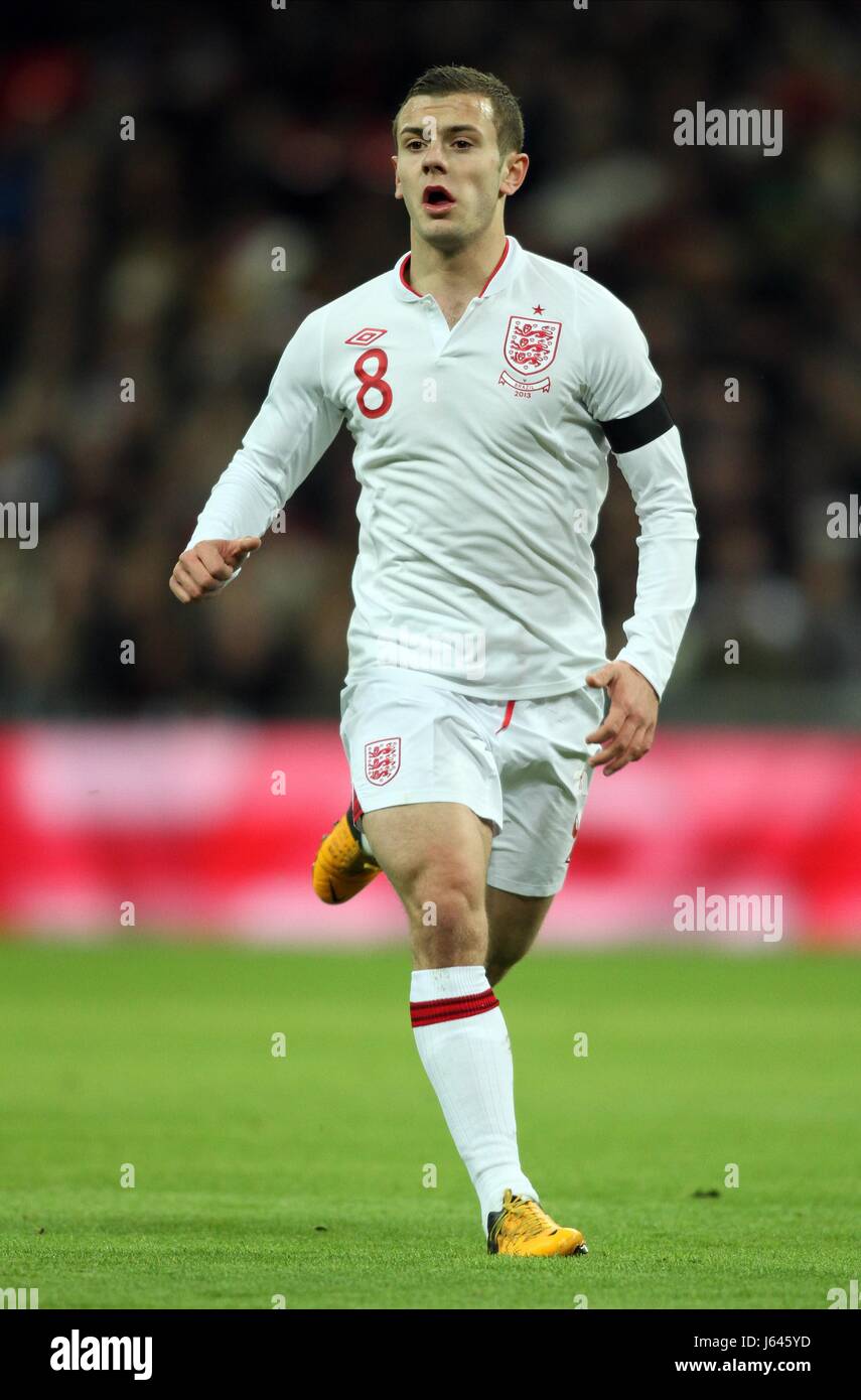 JACK WILSHERE ENGLAND V BRAZIL LONDON ENGLAND UK 06 February 2013 Stock ...