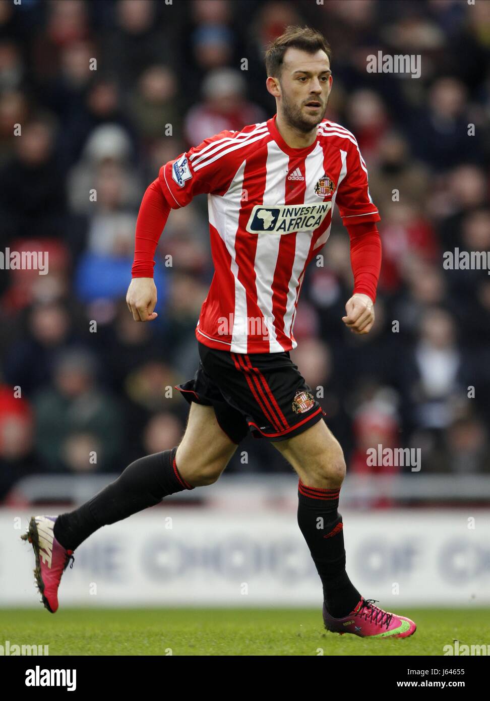 STEVEN FLETCHER SUNDERLAND FC STADIUM OF LIGHT SUNDERLAND ENGLAND 09 ...