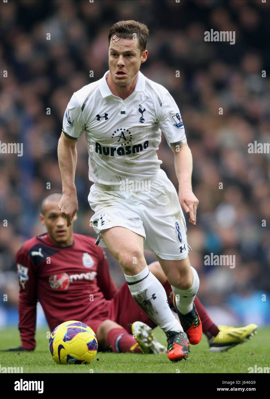 SCOTT PARKER TOTTENHAM HOTSPUR FC LONDON ENGLAND UK 09 February 2013 ...