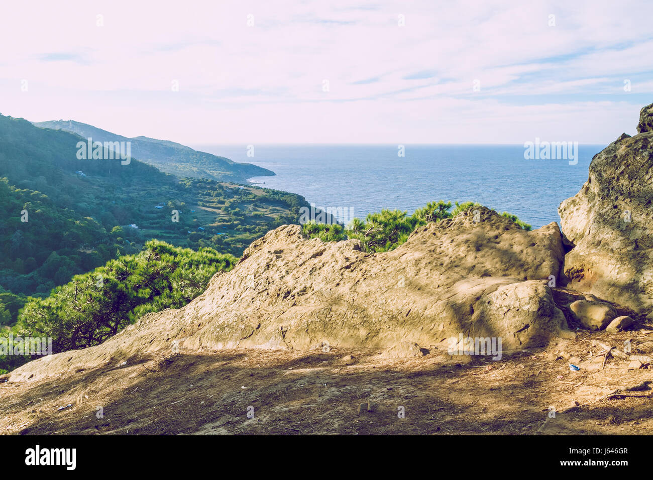 Ocean view, Tanger, Marocco, Africa, 2013, Nature, buildings and ...