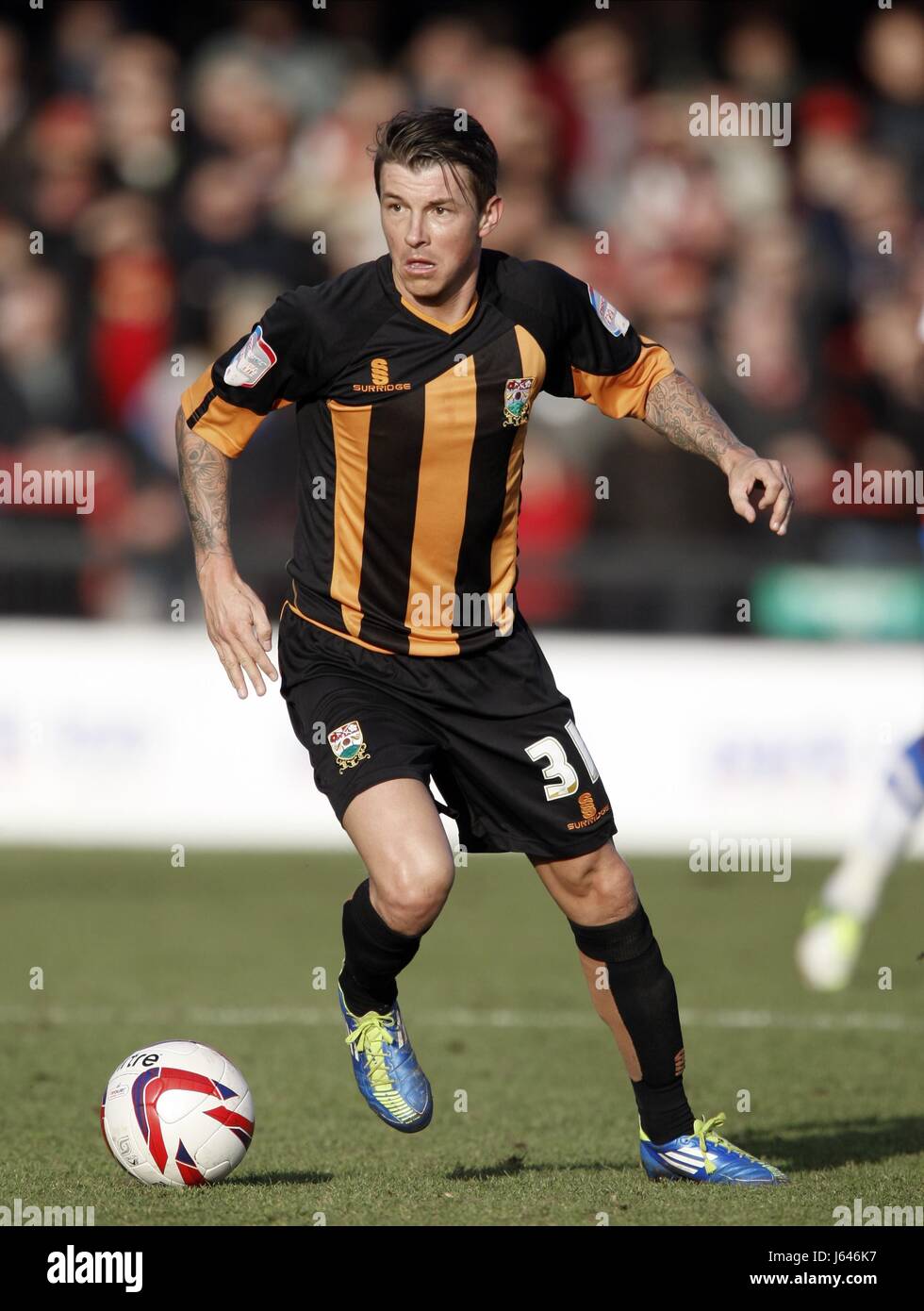 JOHN OSTER BARNET FC BOOTHAM CRESCENT YORK ENGLAND 16 February 2013 ...