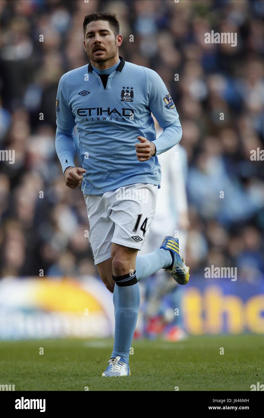 JAVI GARCIA MANCHESTER CITY FC ETIHAD STADIUM MANCHESTER ENGLAND 17 ...