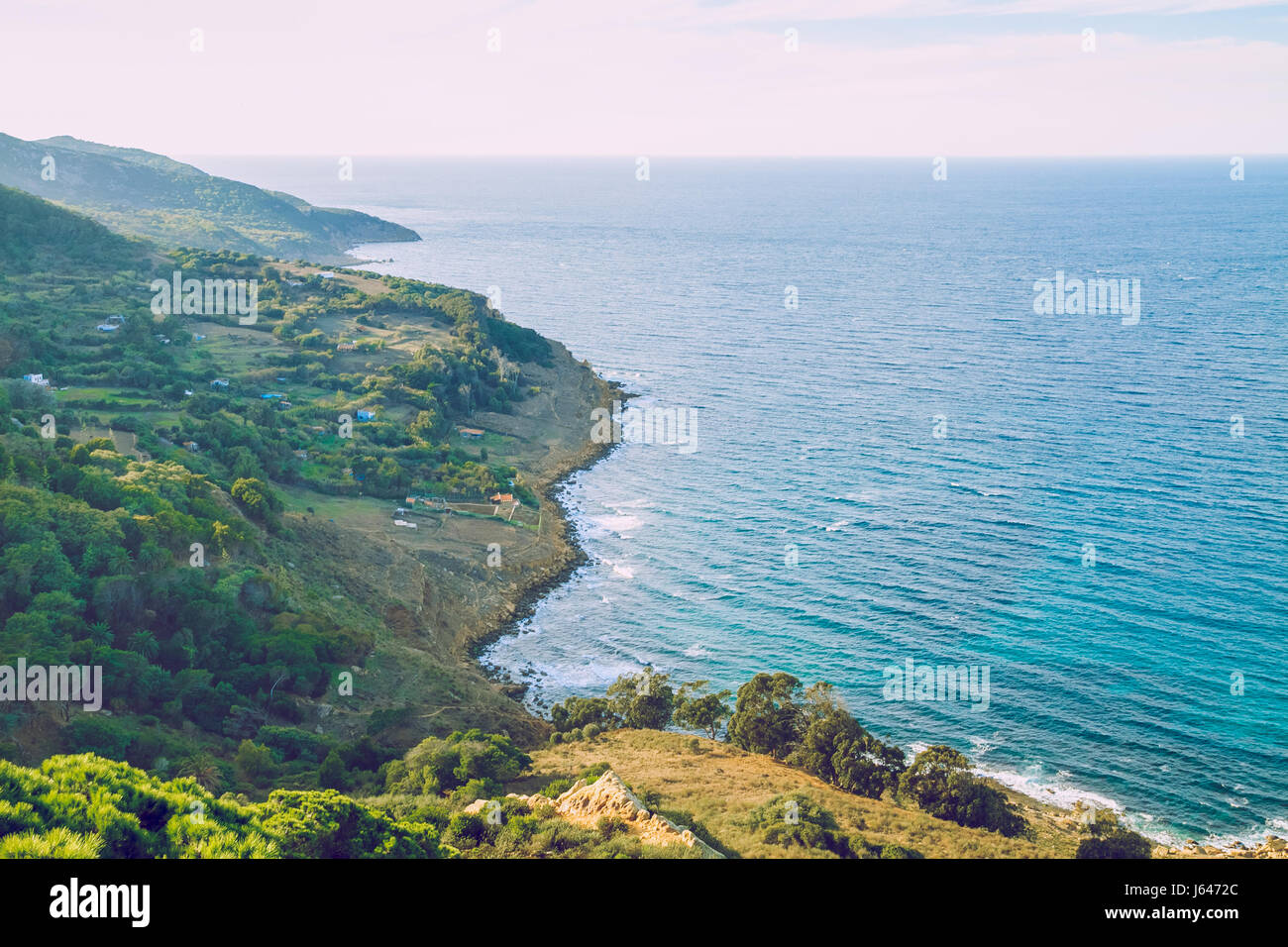 Ocean view, Tanger, Marocco, Africa, 2013, Nature, buildings and ...