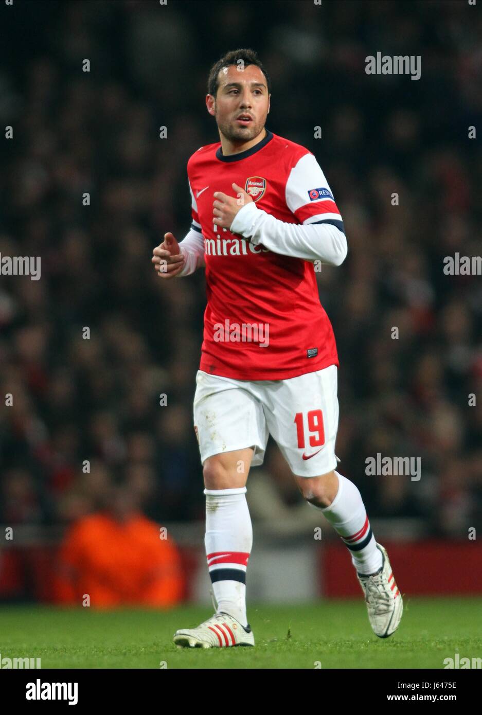 SANTI CAZORLA ARSENAL FC LONDON ENGLAND UK 19 February 2013 Stock Photo ...