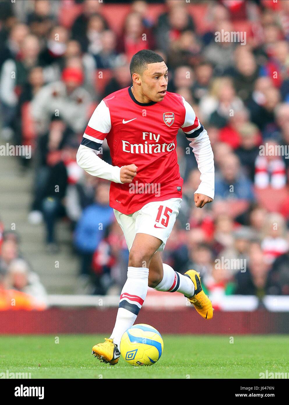 ALEX OXLADE-CHAMBERLAIN ARSENAL FC LONDON ENGLAND UK 16 February 2013 ...