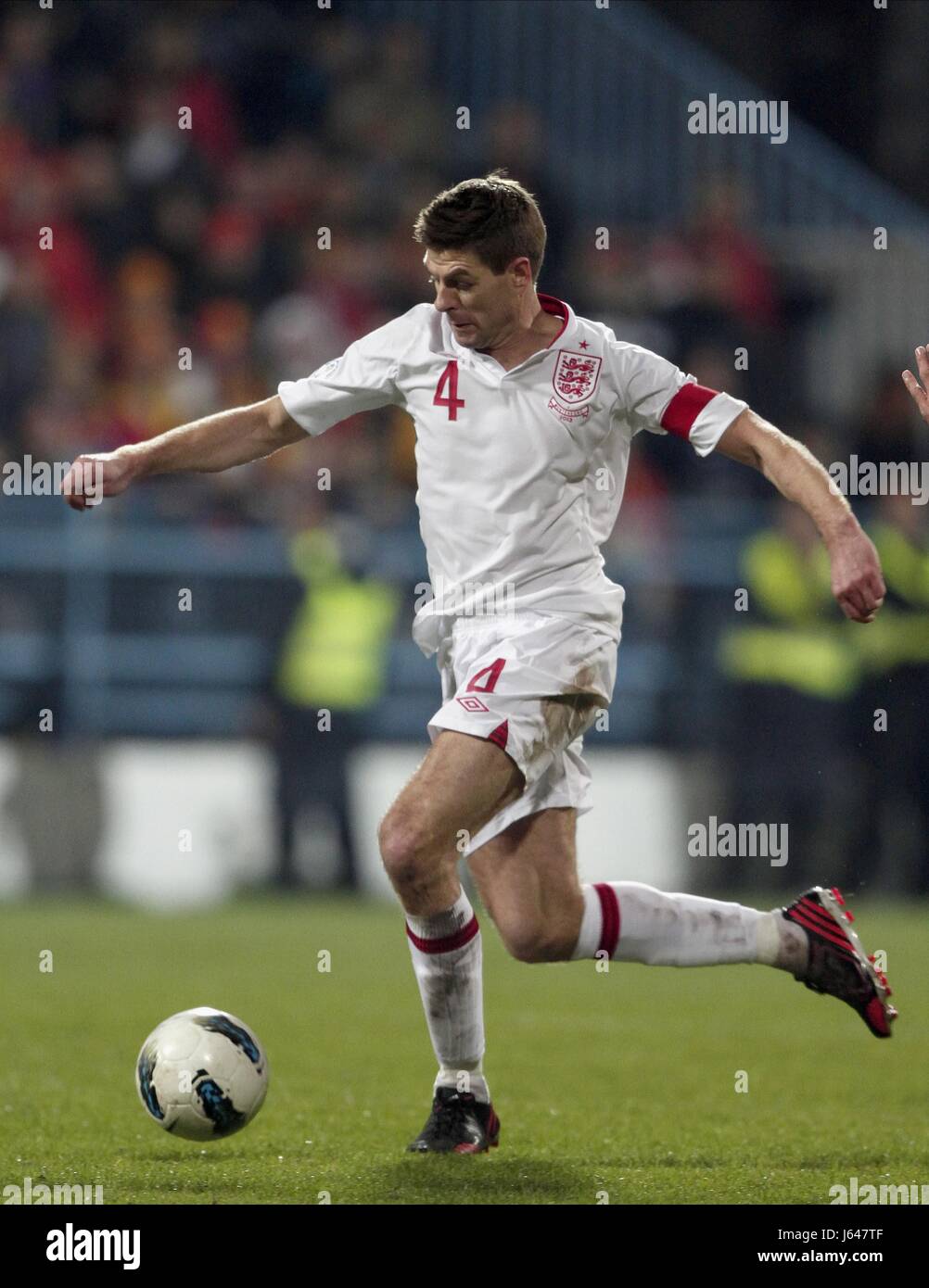 STEVEN GERRARD, MONTENEGRO V ENGLAND, MONTENEGRO V ENGLAND,GROUP H FIFA ...