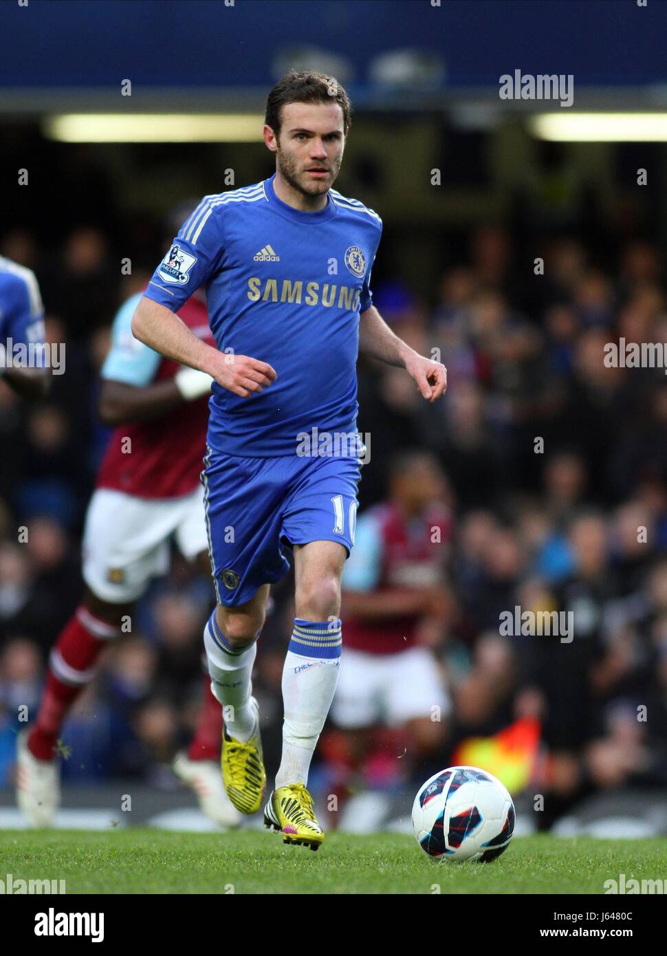 JUAN MATA CHELSEA FC LONDON ENGLAND UK 17 March 2013 Stock Photo - Alamy