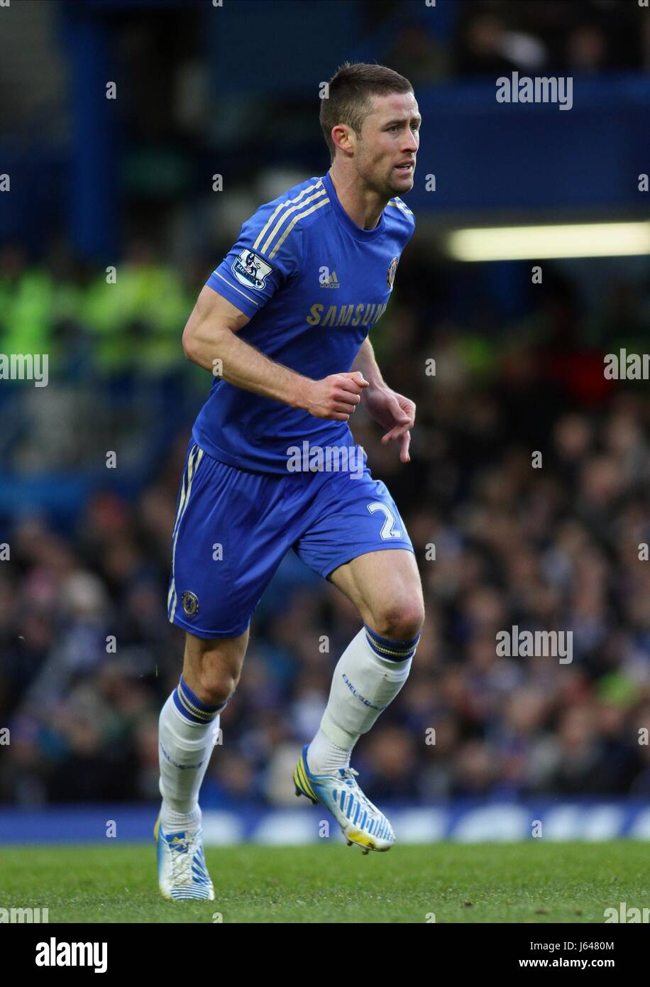 GARY CAHILL CHELSEA FC LONDON ENGLAND UK 17 March 2013 Stock Photo - Alamy