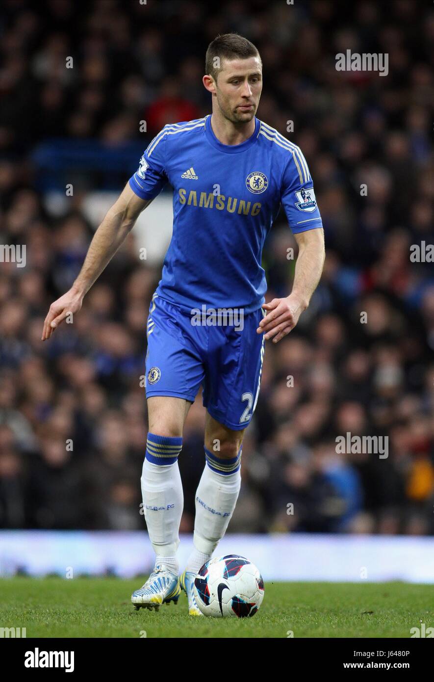 GARY CAHILL CHELSEA FC LONDON ENGLAND UK 17 March 2013 Stock Photo - Alamy