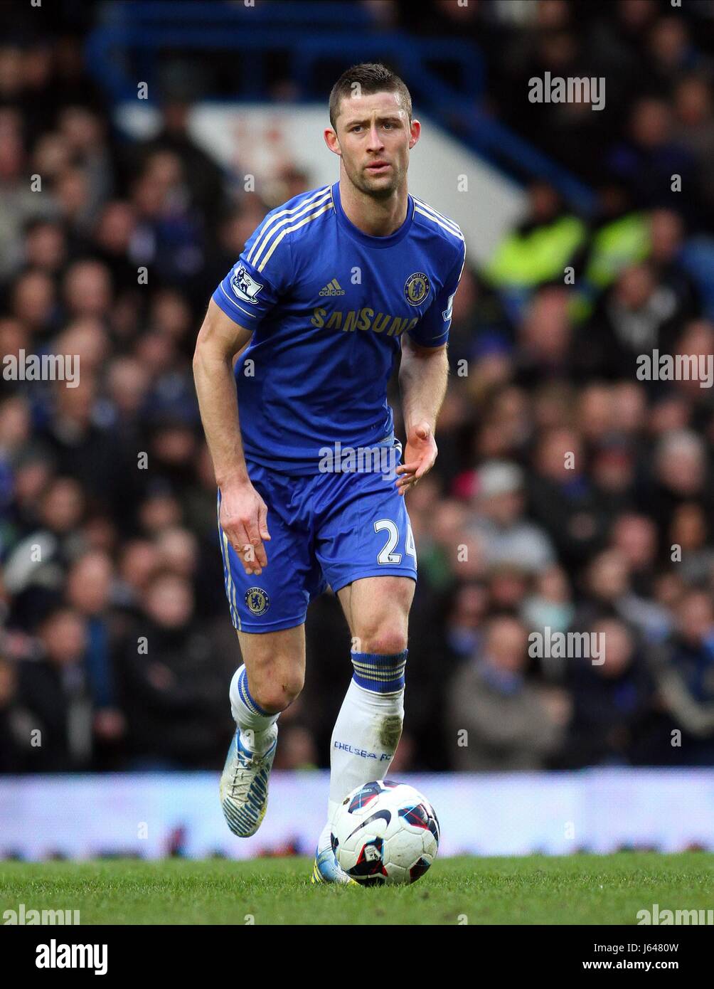 GARY CAHILL CHELSEA FC LONDON ENGLAND UK 17 March 2013 Stock Photo - Alamy