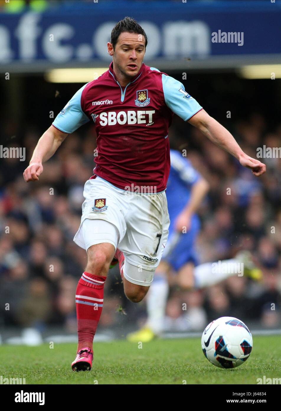 MATTHEW JARVIS WEST HAM UNITED FC LONDON ENGLAND UK 17 March 2013 Stock ...