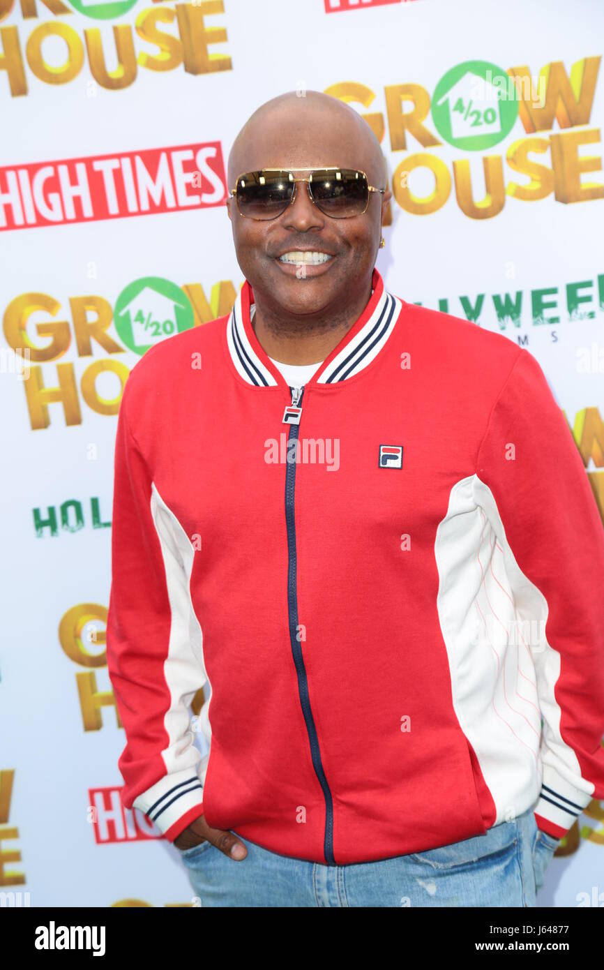 Alex Thomas attending the World Premiere of 'Grow House' at the Regency ...