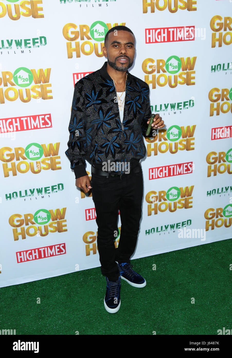 Lil Duval attending the World Premiere of 'Grow House' at the Regency ...