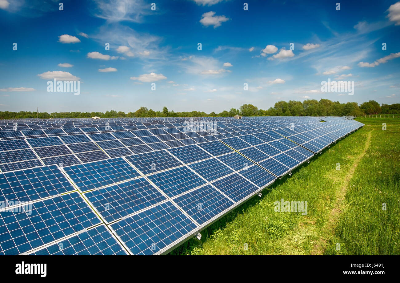 image of a big solar plant Stock Photo - Alamy
