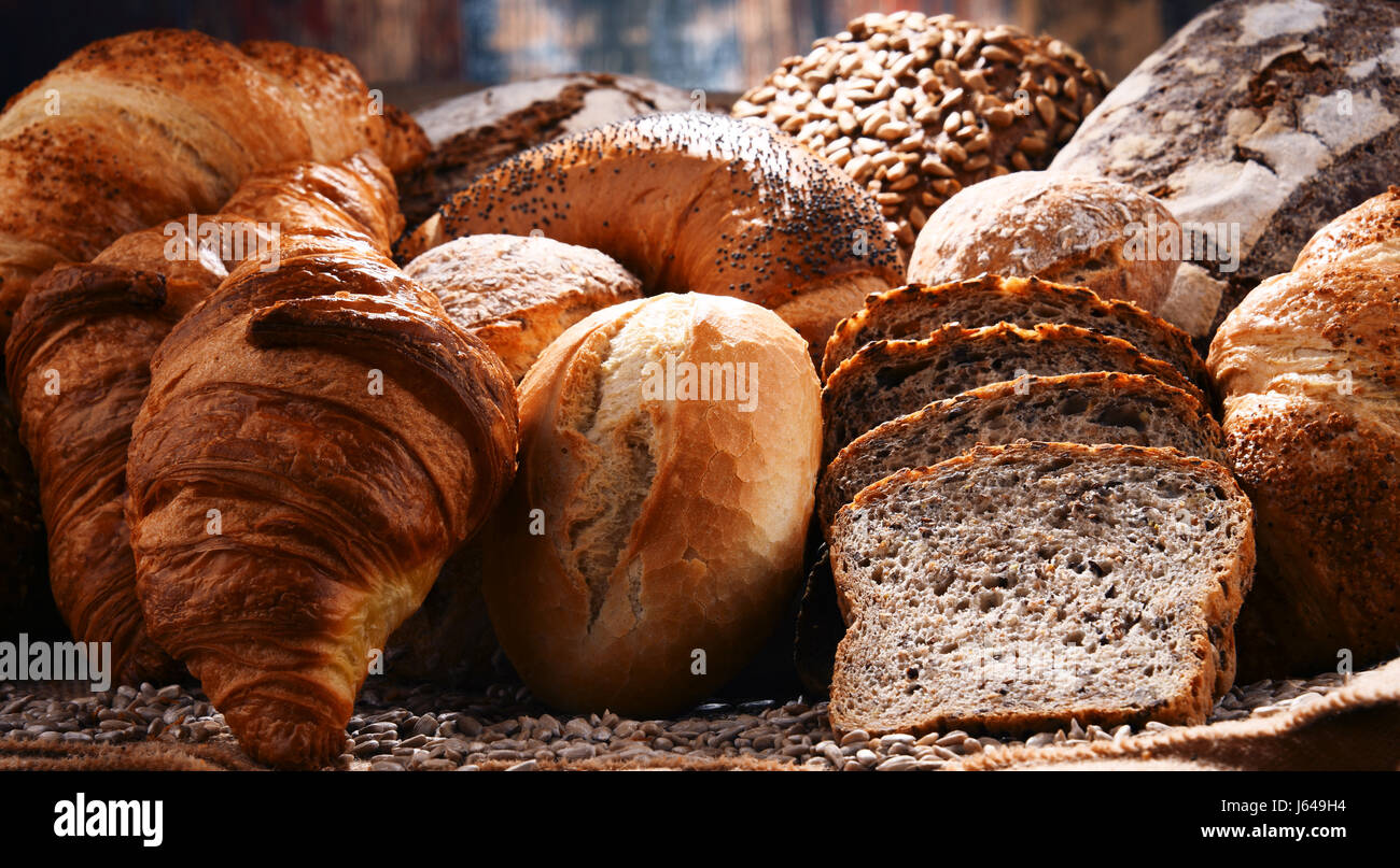 Composition with variety of baking products Stock Photo - Alamy