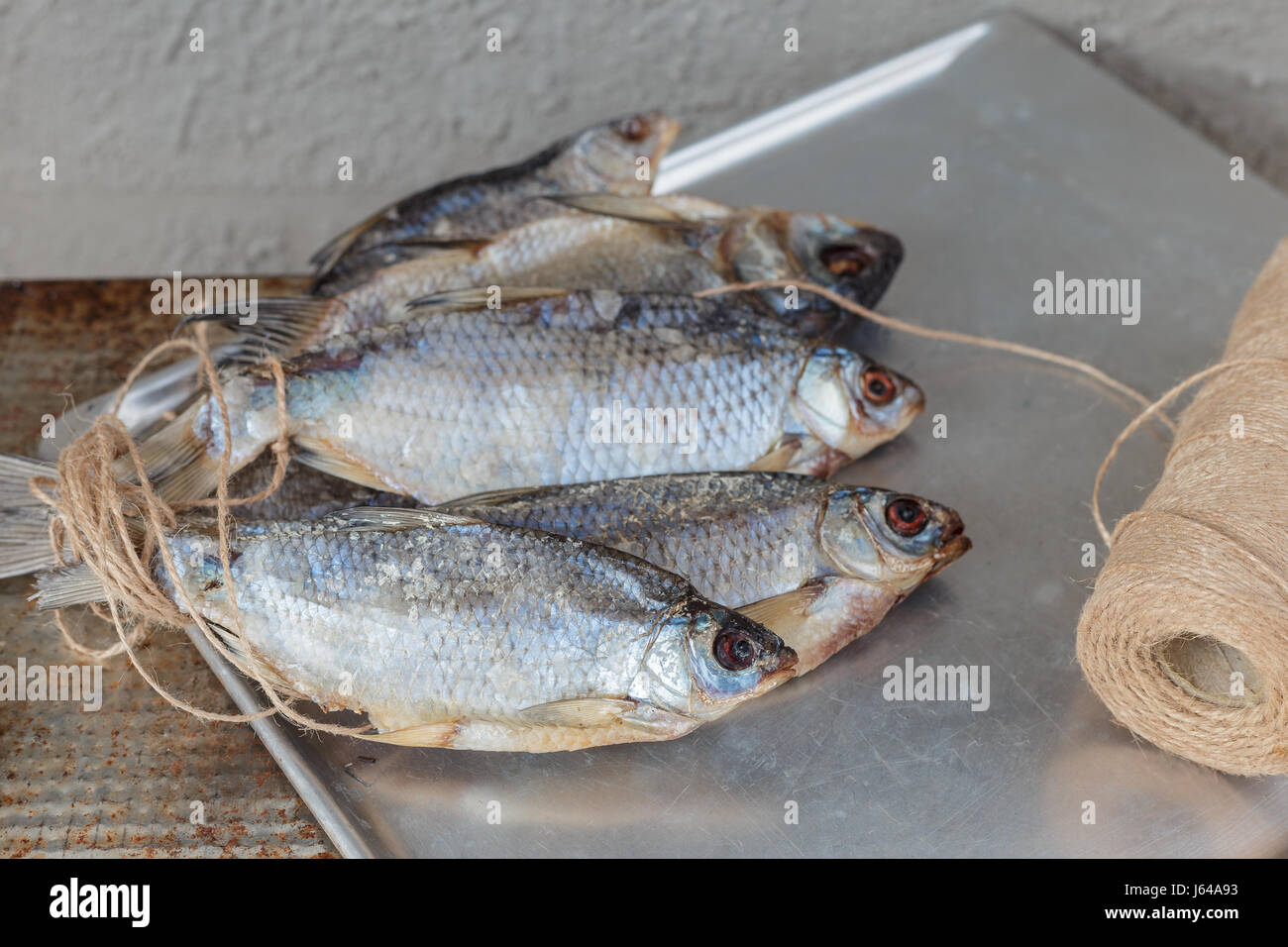 Taranka, Sun Dried Salty River Fish, Classic Beer Snack in Post Soviet ...