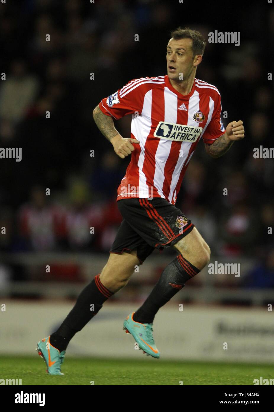STEVEN FLETCHER SUNDERLAND FC SUNDERLAND FC STADIUM OF LIGHT SUNDERLAND ...