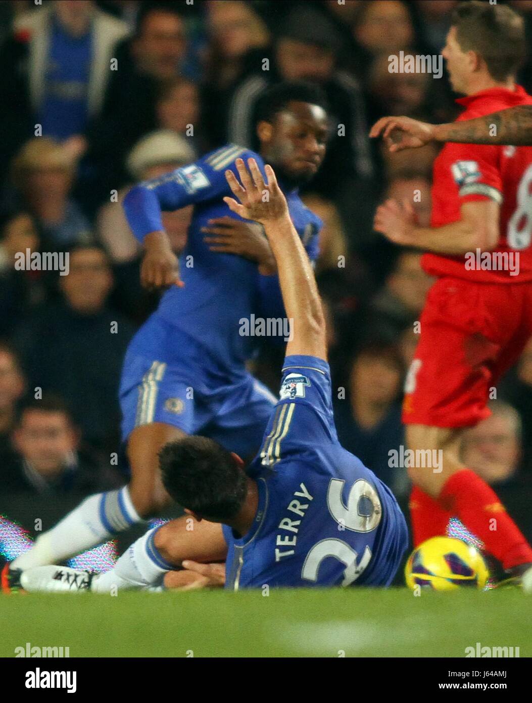 JOHN TERRY INJURY CHELSEA V LIVERPOOL LONDON ENGLAND UK 11 November ...