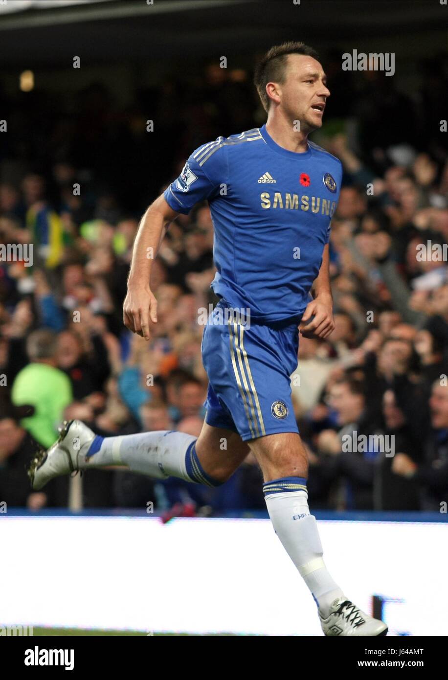 JOHN TERRY CELEBRATES GOAL CHELSEA V LIVERPOOL LONDON ENGLAND UK 11 ...