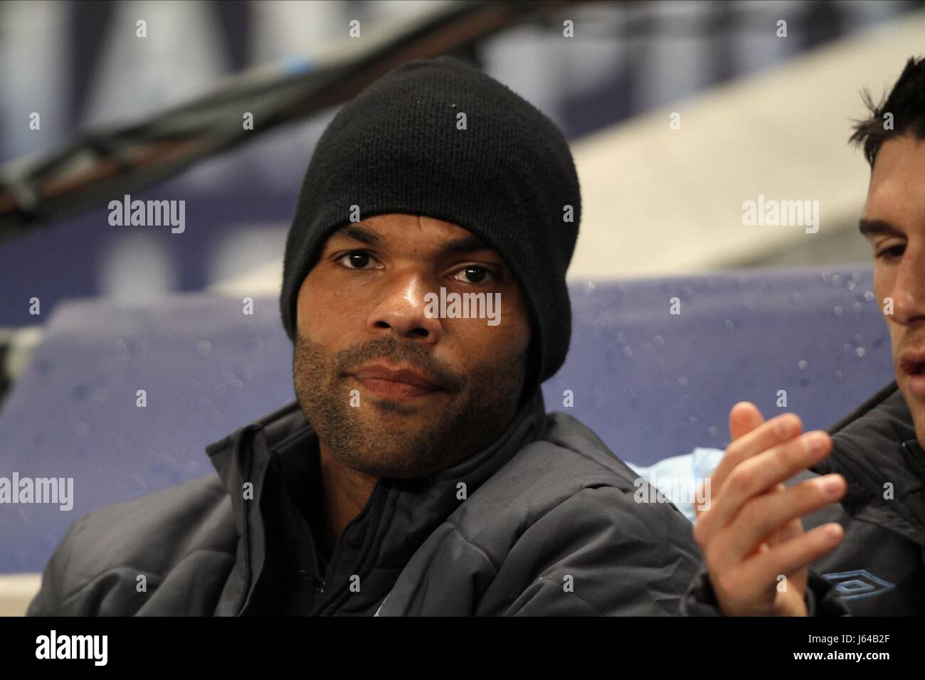 JOLEON LESCOTT MANCHESTER CITY FC BENCH MANCHESTER CITY FC ETIHAD ...