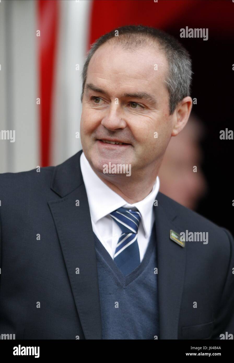 STEVE CLARKE (MANAGER) SUNDERLAND V WEST BROM STADIUM OF LIGHT ...