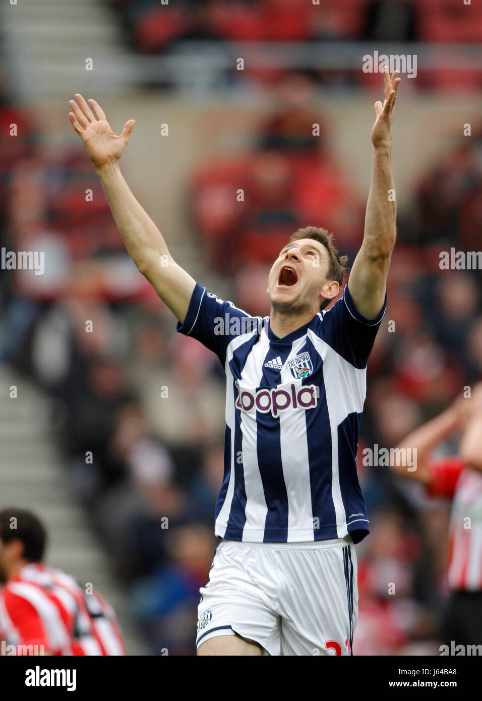 ZOLTAN GERA WEST BROMWICH ALBION FC STADIUM OF LIGHT SUNDERLAND ENGLAND 24 November 2012 Stock ...