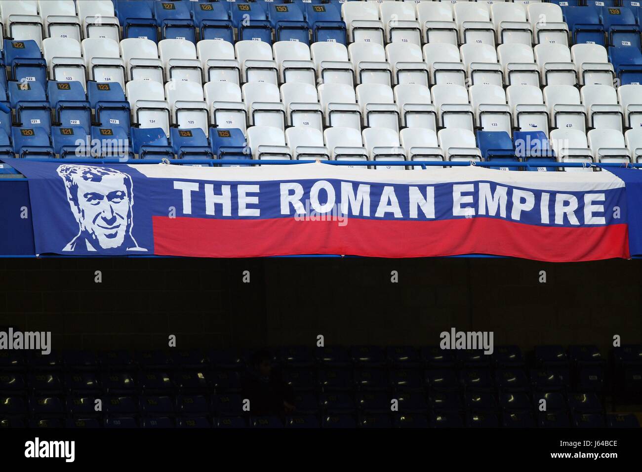 THE ROMAN EMPIRE SIGN CHELSEA FANS SIGN LONDON ENGLAND UK 25 November ...