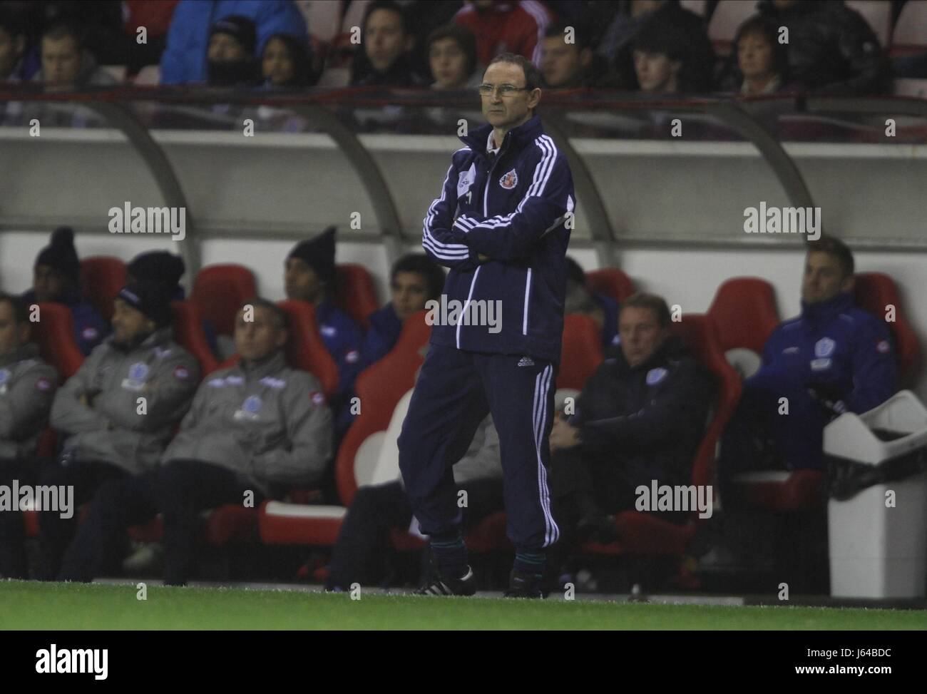 MARTIN O'NEILL & HARRY REDKNAP SUNDERLAND V QPR STADIUM OF LIGHT ...