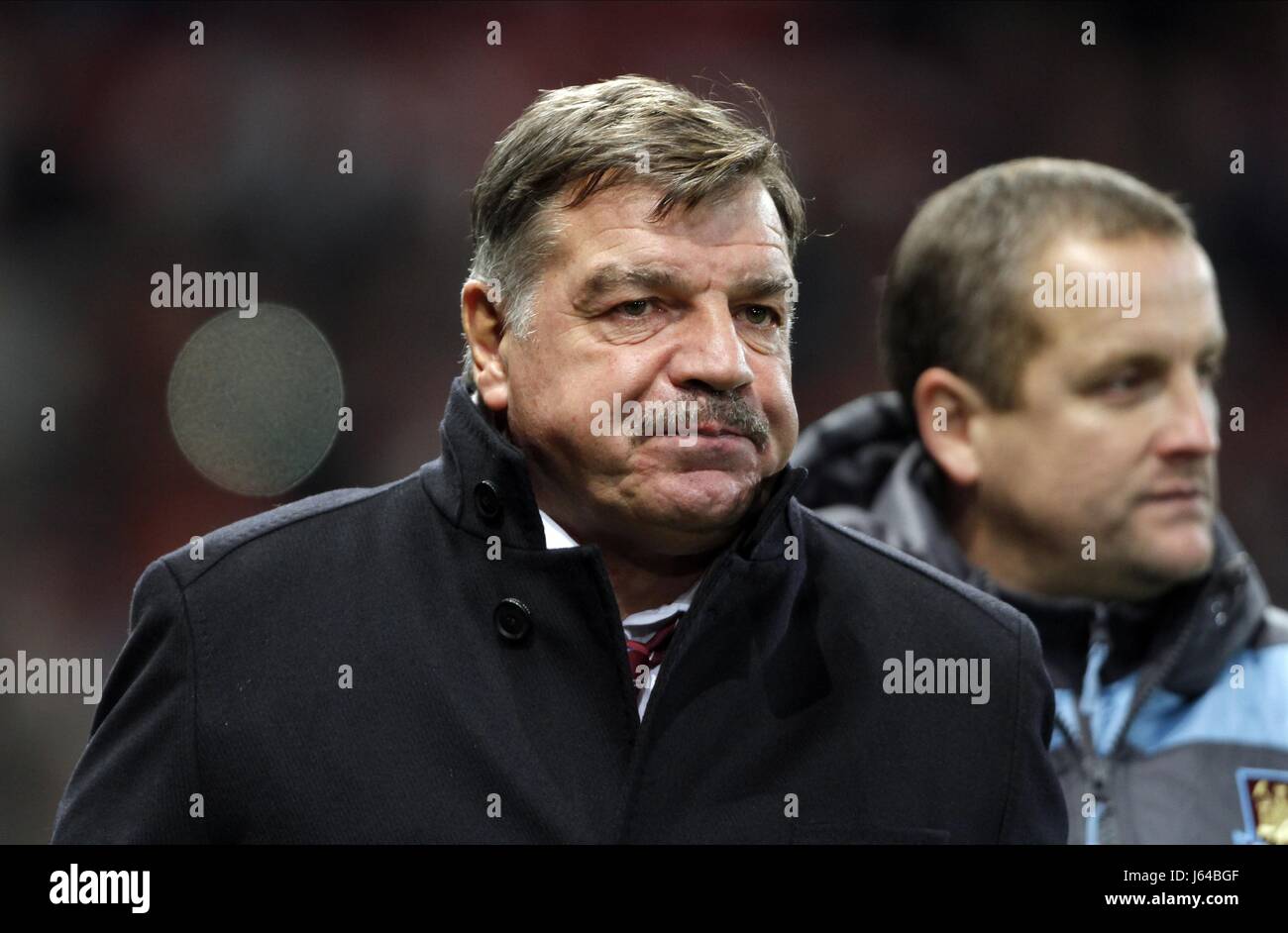 SAM ALLARDYCE (MANAGER) MANCHESTER UNITED V WEST HAM U OLD TRAFFORD ...