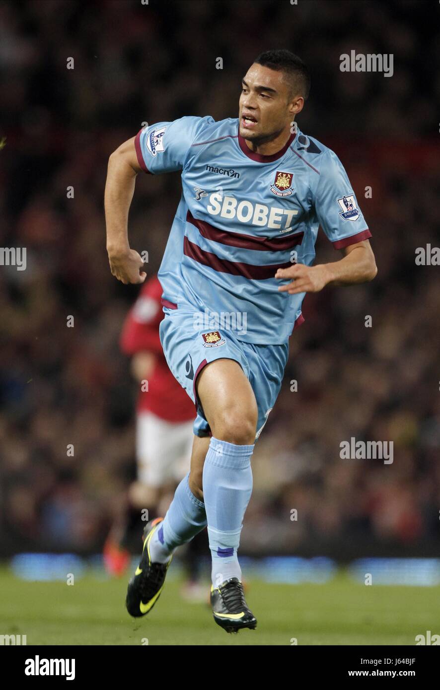 WINSTON REID WEST HAM UNITED FC OLD TRAFFORD MANCHESTER ENGLAND 28 ...