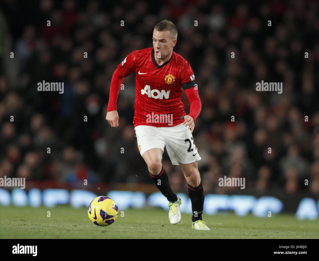 Old trafford tom cleverley hi-res stock photography and images - Alamy