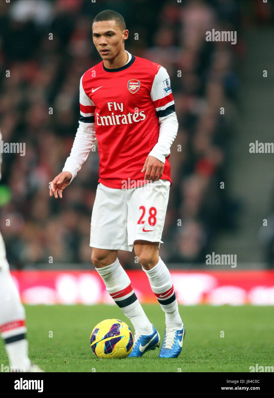 KIERAN GIBBS ARSENAL FC LONDON ENGLAND UK 08 December 2012 Stock Photo ...